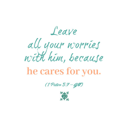 Letting go when your life is heavy: Burdens and Troubles
